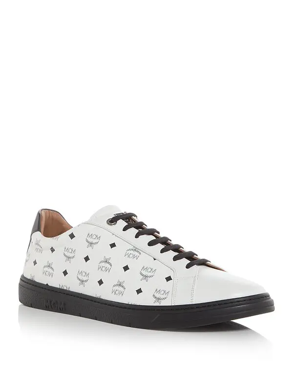 Mcm Derby Visetos Sneakers