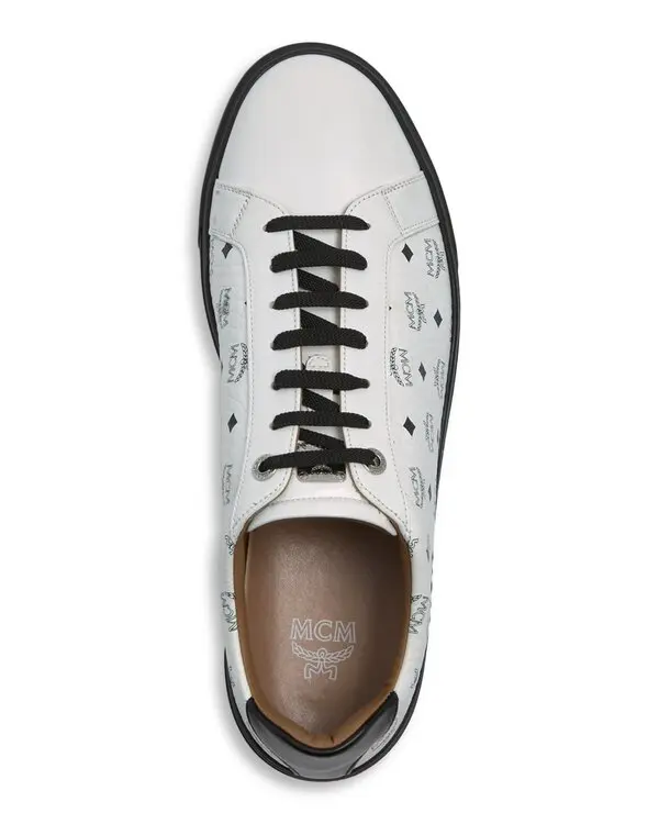 Mcm Derby Visetos Sneakers