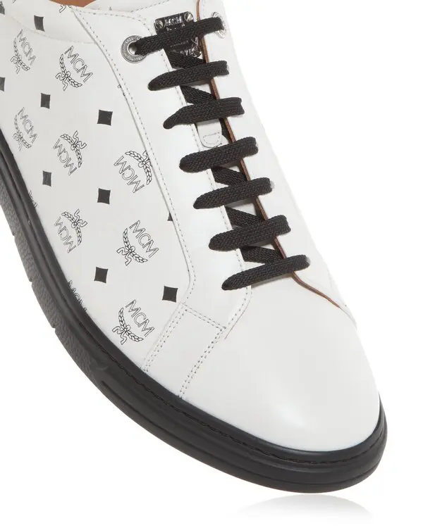 Mcm Derby Visetos Sneakers