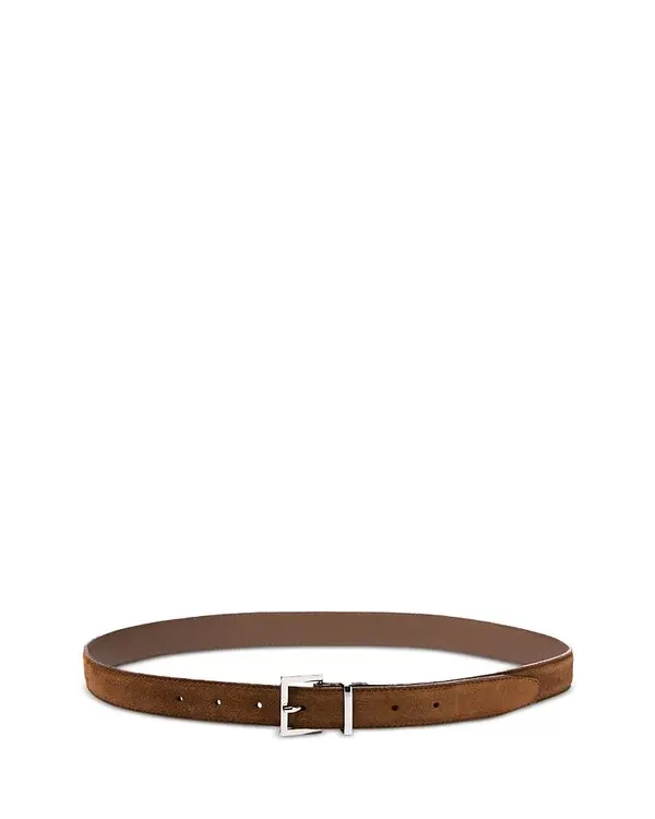 FRAME Suede Belt With Square Buckle - Date