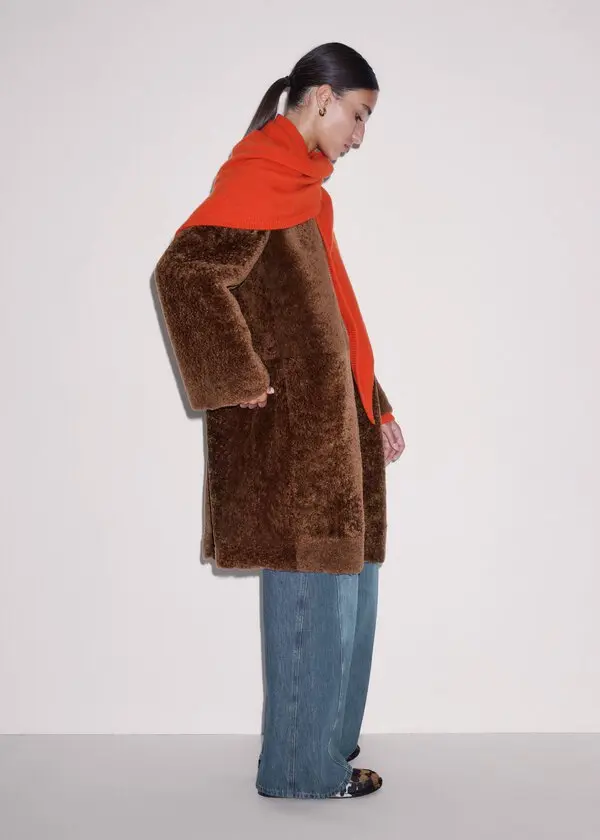 ME+EM Shearling Coat