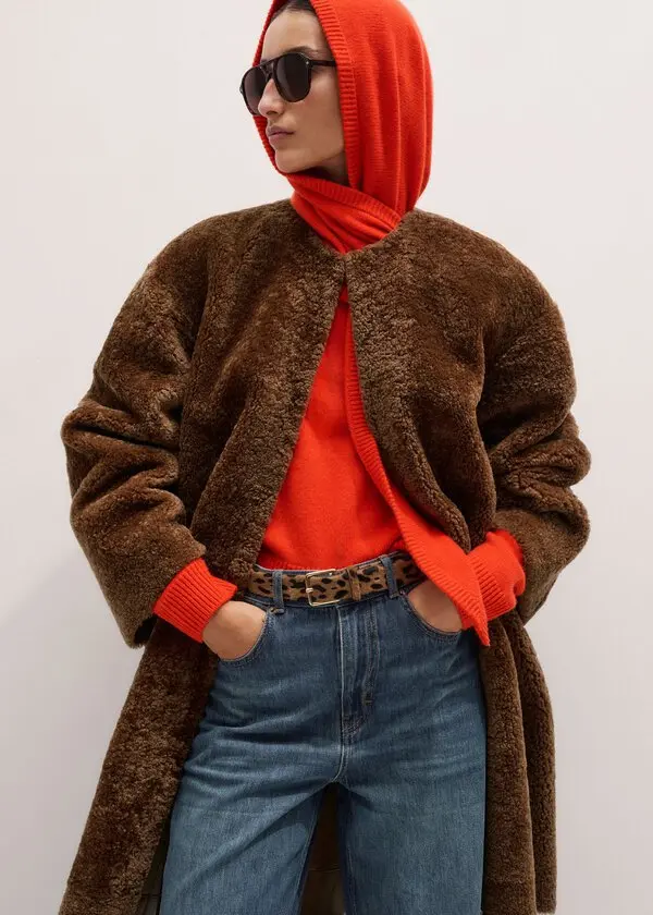 ME+EM Shearling Coat