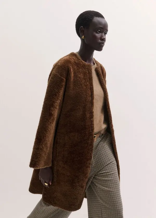 ME+EM Shearling Coat