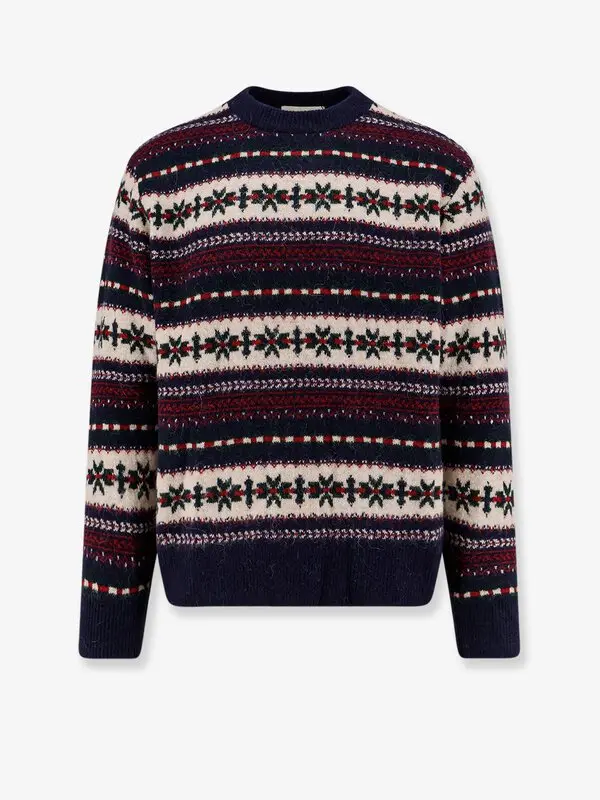 DUNST Fairisle Sweater - Blue