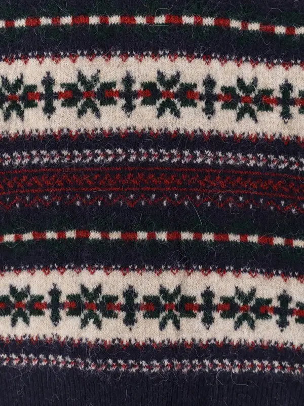 DUNST Fairisle Sweater - Blue