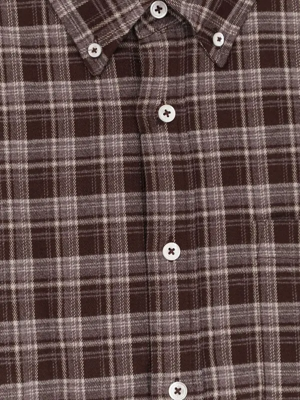 DUNST Madras Flannel Shirt