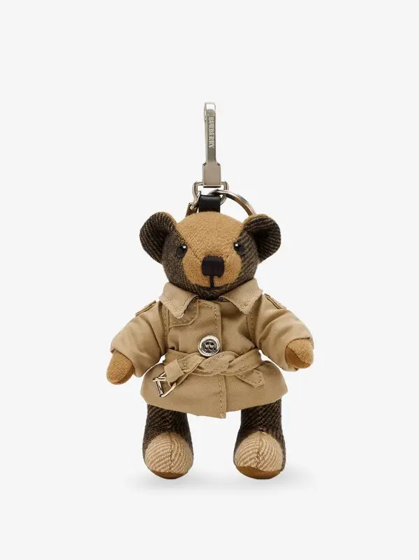 Burberry Cashmere Thomas Trench Hod Charm - Beige