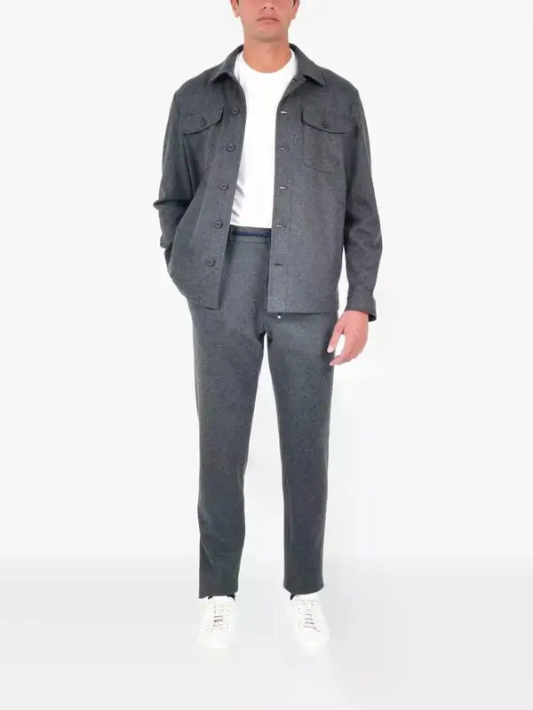 DRUMOHR Buttoned Pocket Shirt - Grey