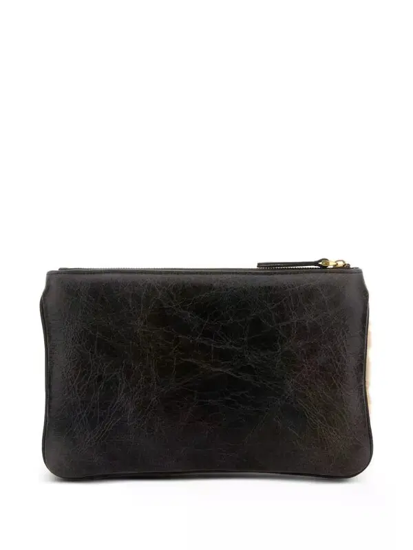 Valentino Garavani Viva Superstar Sheepskin Pouch - Brown