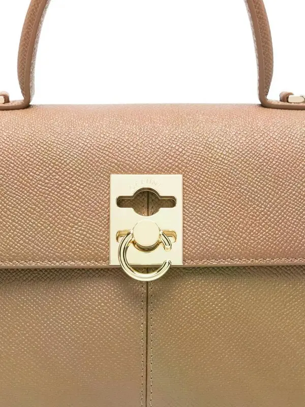 Cafuné Medium Stance C-lock Crossbody Bag - Brown