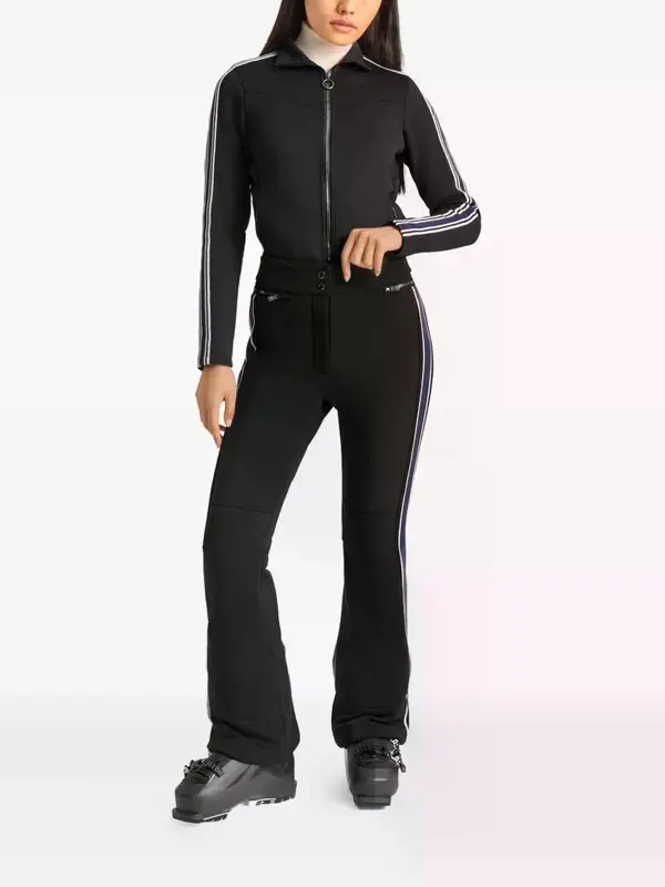 Fusalp Elancia Side-stripe Ski Trousers - Black