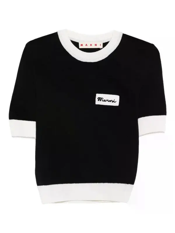 Marni Logo Short-sleeve Top