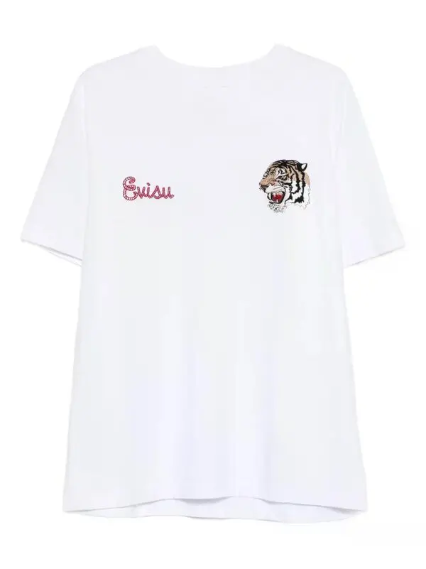 EVISU Tiger Cotton T-shirt