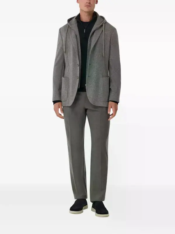 Boggi Milano Madison Hooded Blazer