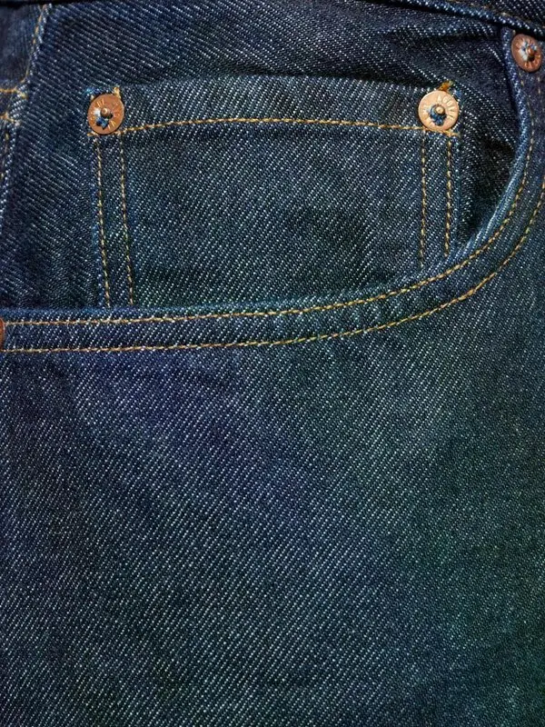 AGOLDE Magnus Buttoned Jeans - Blue