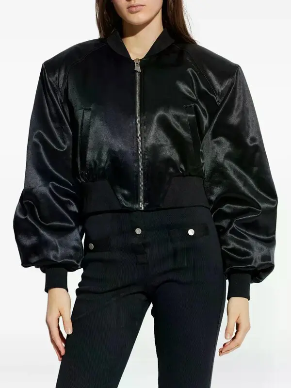 Attico Zip-up Bomber Jacket