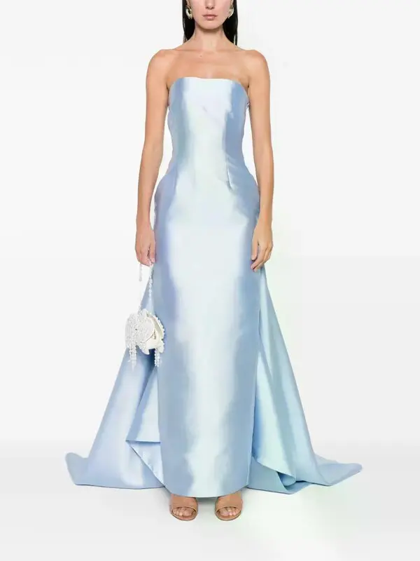 Solace London Strapless Maxi Dress