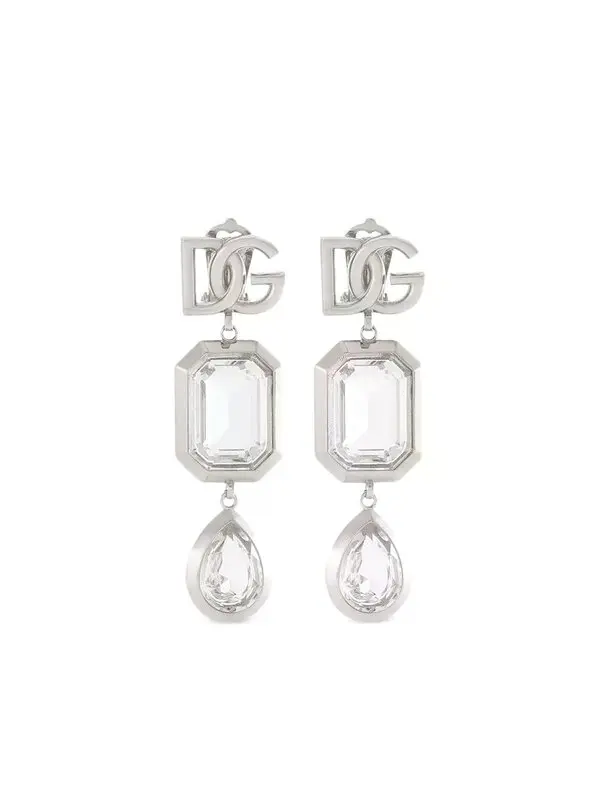 Dolce & Gabbana Drop Earrings - Silver