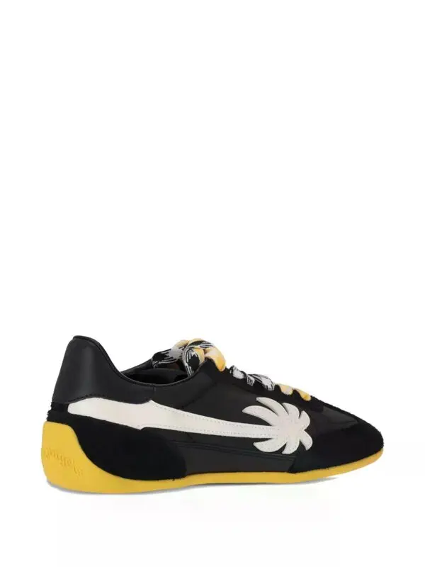 Palm Angels Pa 5 Leather Sneakers - Black