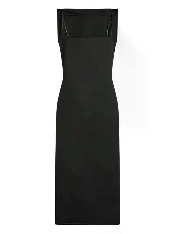 Sportmax Square-neck Midi Dress