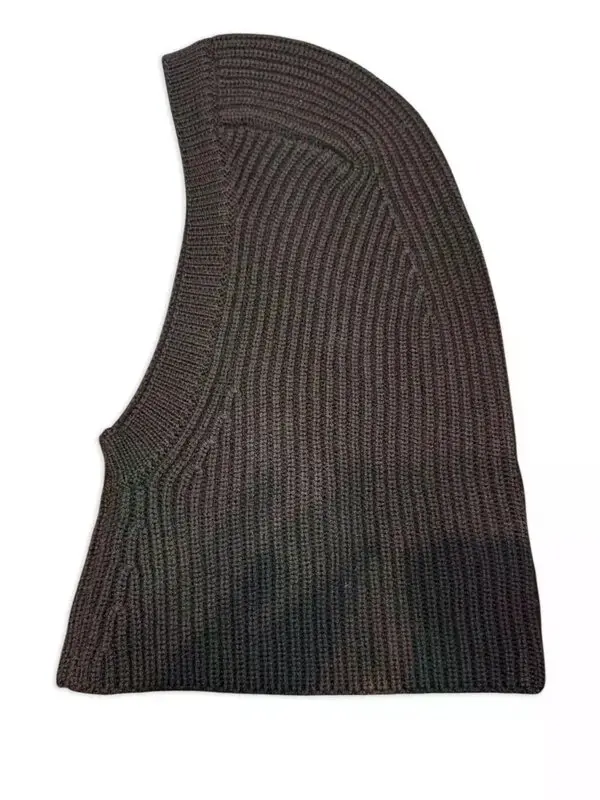 P.a.r.o.s.h Ribbed Knit Hood - Brown