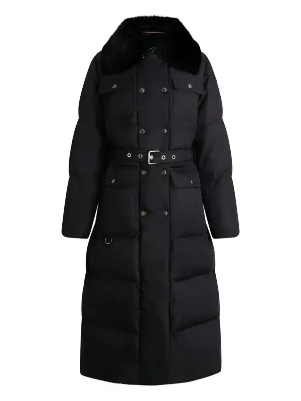 Fusalp Vlavi Belted Coat With Removable Collar