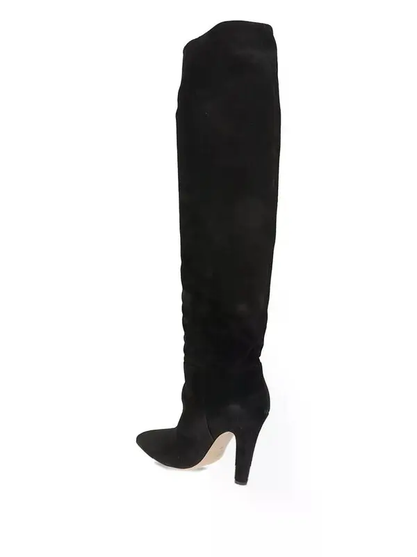 Paris Texas 100mm Leather Boots