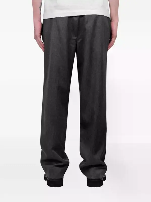 ANOTHER ASPECT 1.0 Tonal-stitching Trousers - Grey
