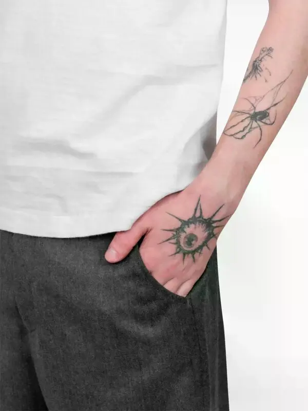 ANOTHER ASPECT 1.0 Tonal-stitching Trousers - Grey