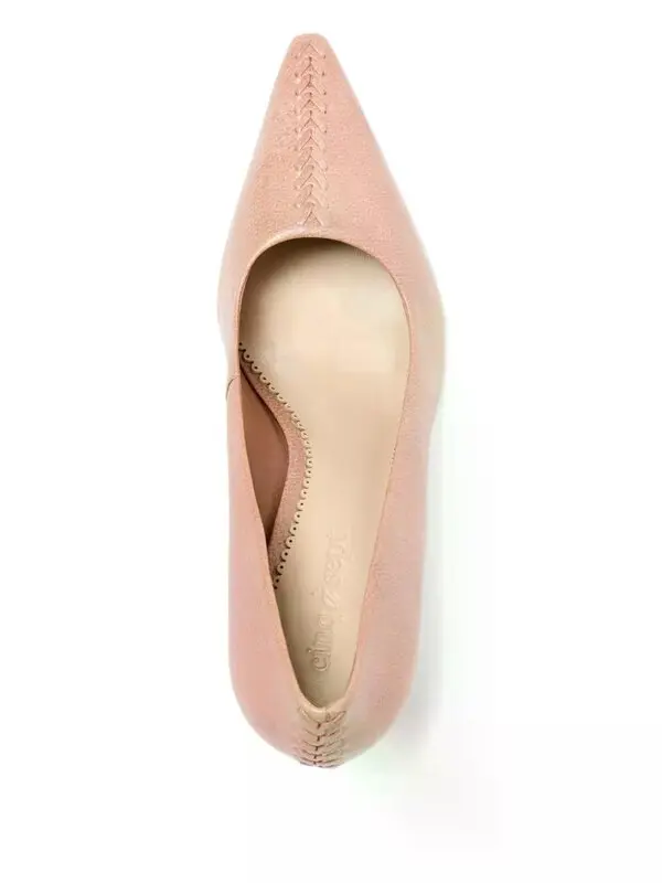Cinq À Sept 85mm Giselle Pumps - Neutrals