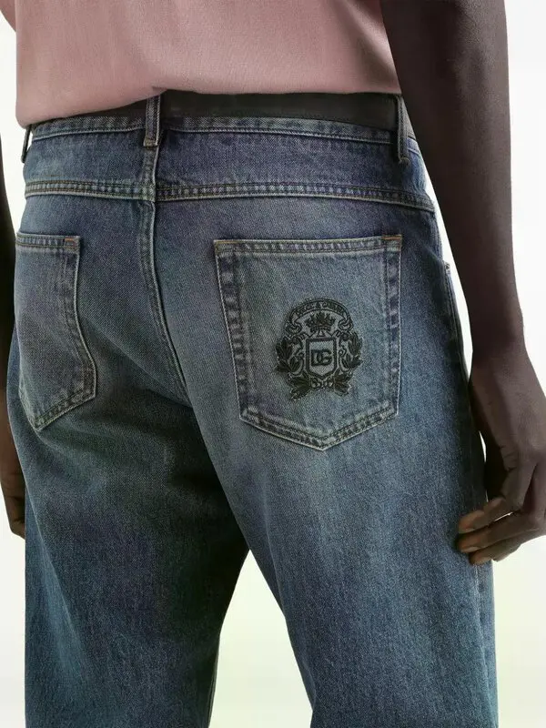 Dolce & Gabbana Button-fastening Jeans
