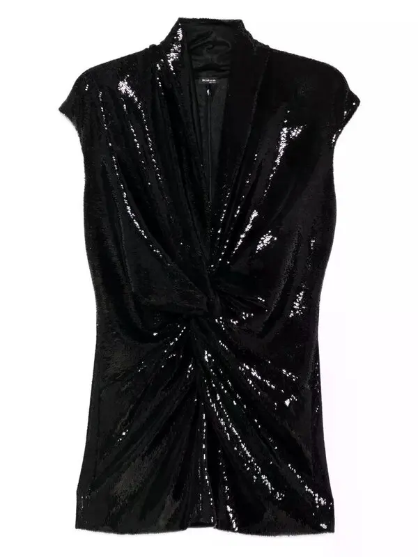 Kiton Sequin Embellished Top