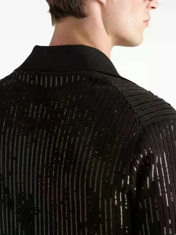 Dolce & Gabbana Wool And Silk Polo Shirt