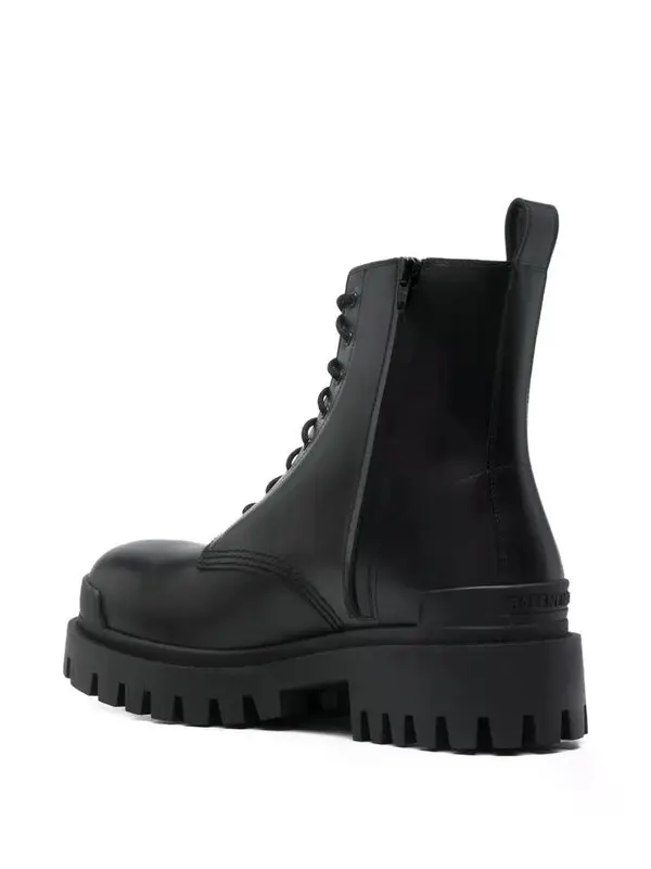 Balenciaga 49mm Lace-up Boots