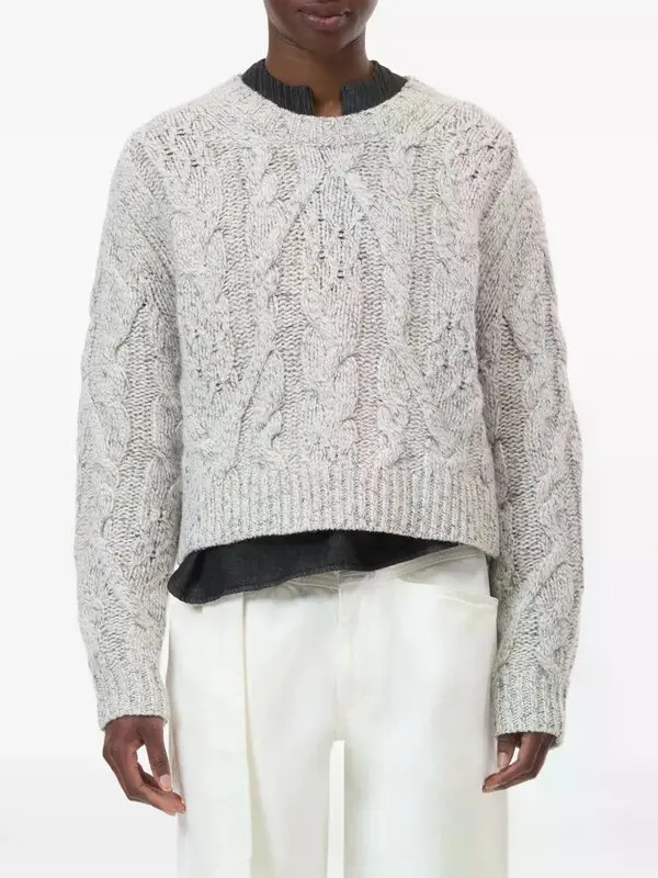 Closed Cable-knit Sweater