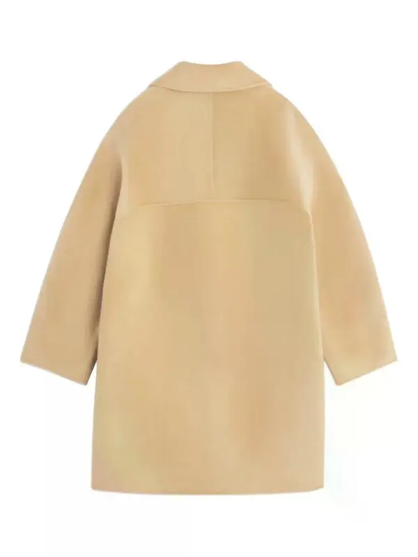 Maison Kitsuné Button Wool Coat