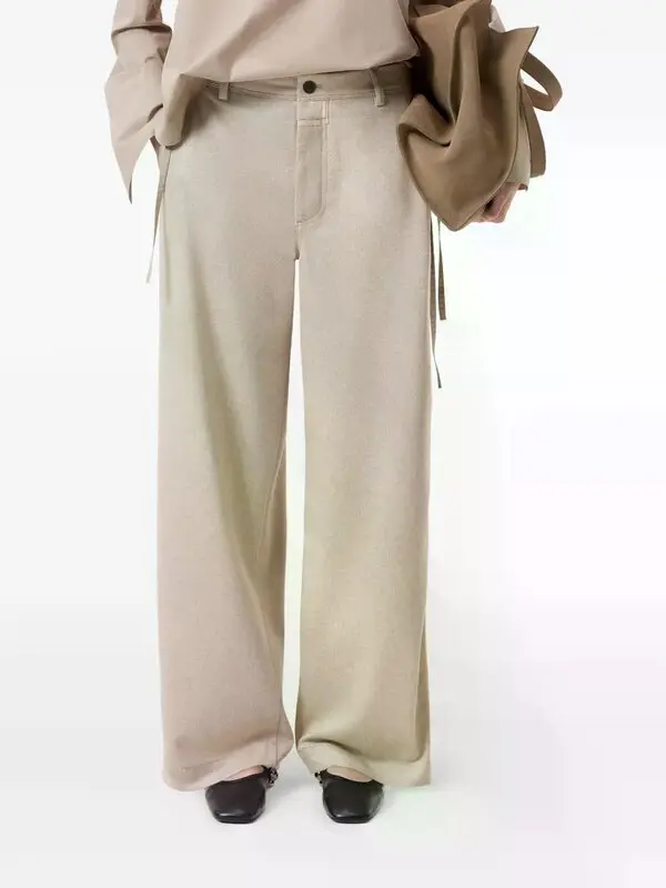 Closed Wide-leg Trousers