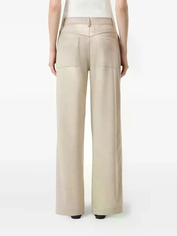 Closed Wide-leg Trousers