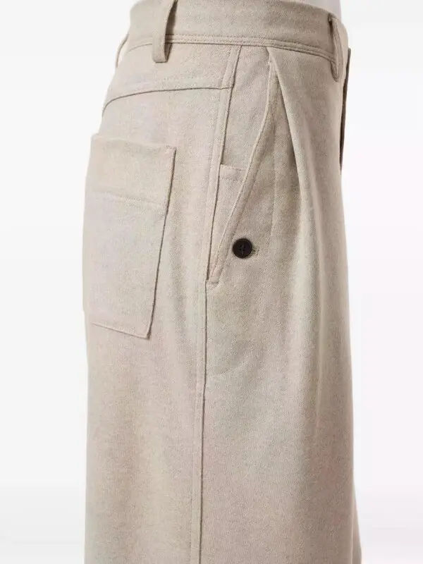 Closed Wide-leg Trousers