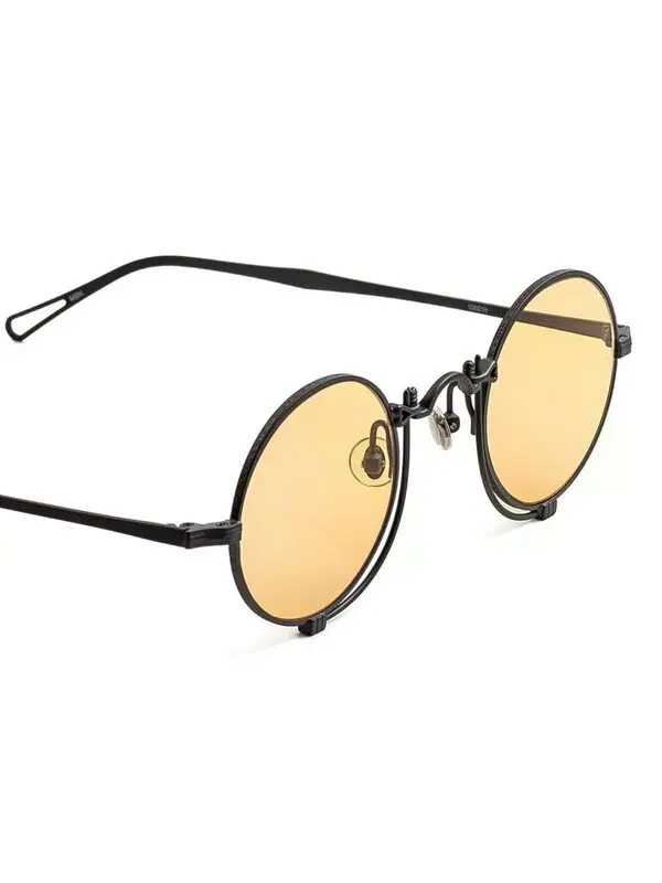 Matsuda Round-frame Sunglasses - Black