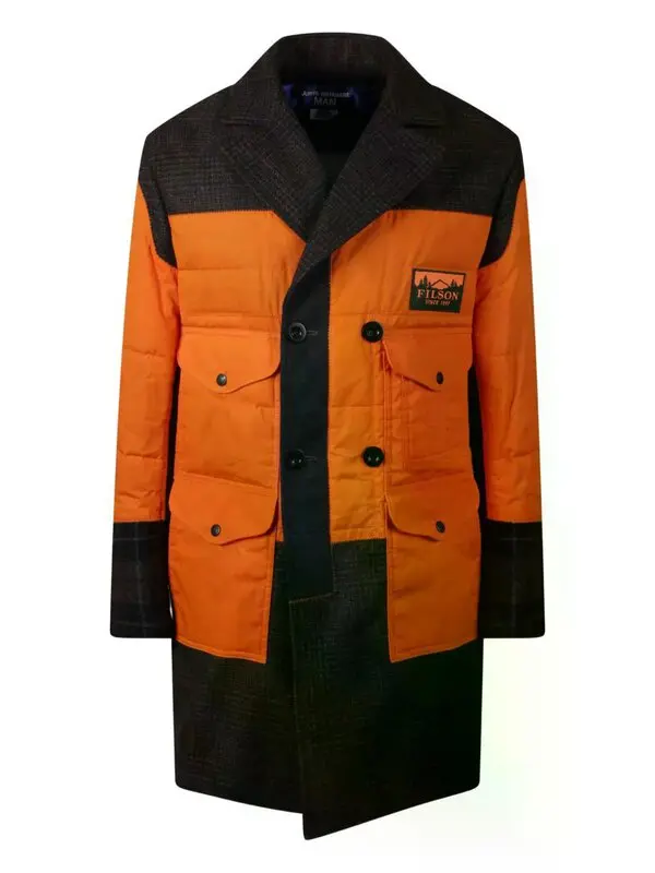 Junya Watanabe X Filson Paneled Coat - Orange