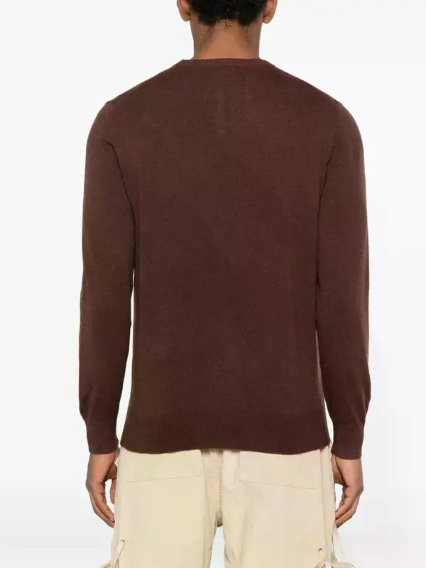 MC2 SAINT BARTH Crew-neck Sweater - Brown