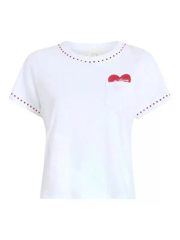 Cinq À Sept Heart-pocket T-shirt