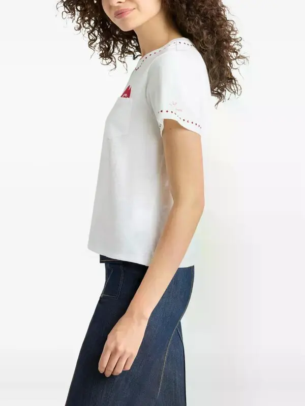 Cinq À Sept Heart-pocket T-shirt