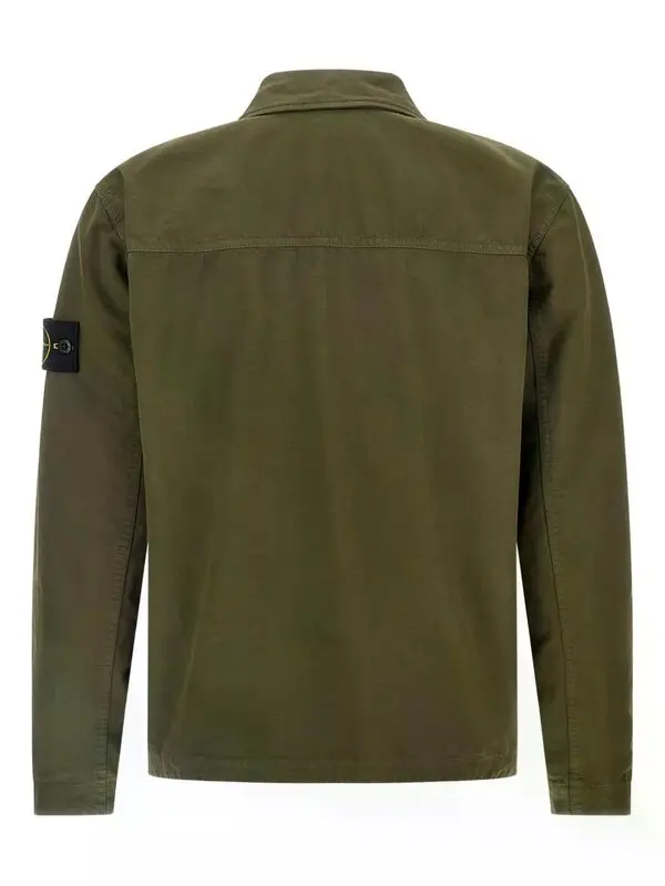 Stone Island Snap-button-fastening Overshirt