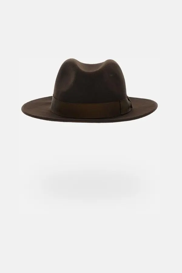 Borsalino Macho Cap - Brown