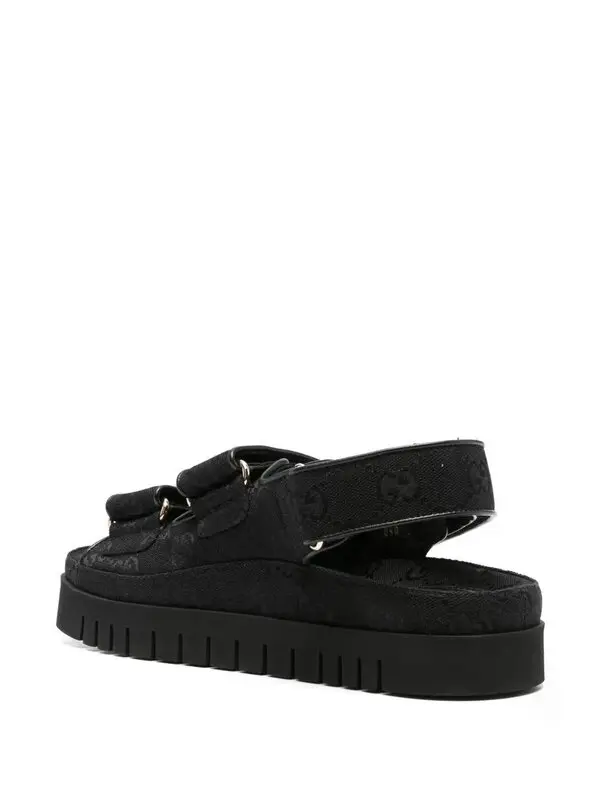 Gucci Double G Flatform Sandals