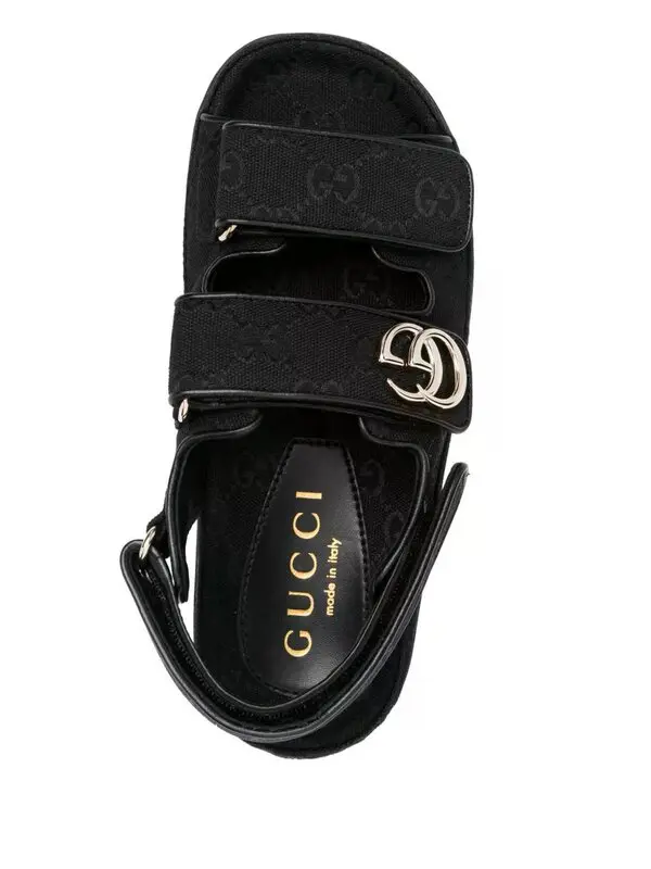 Gucci Double G Flatform Sandals