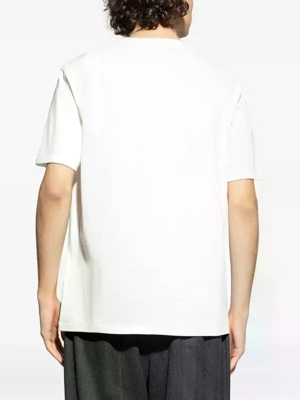 JIL SANDER Logo Print Cotton T-shirt - White