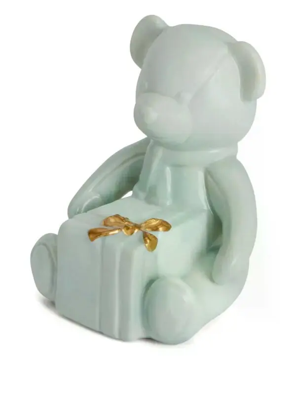 VILLARI Small Teddy Figurine - Blue